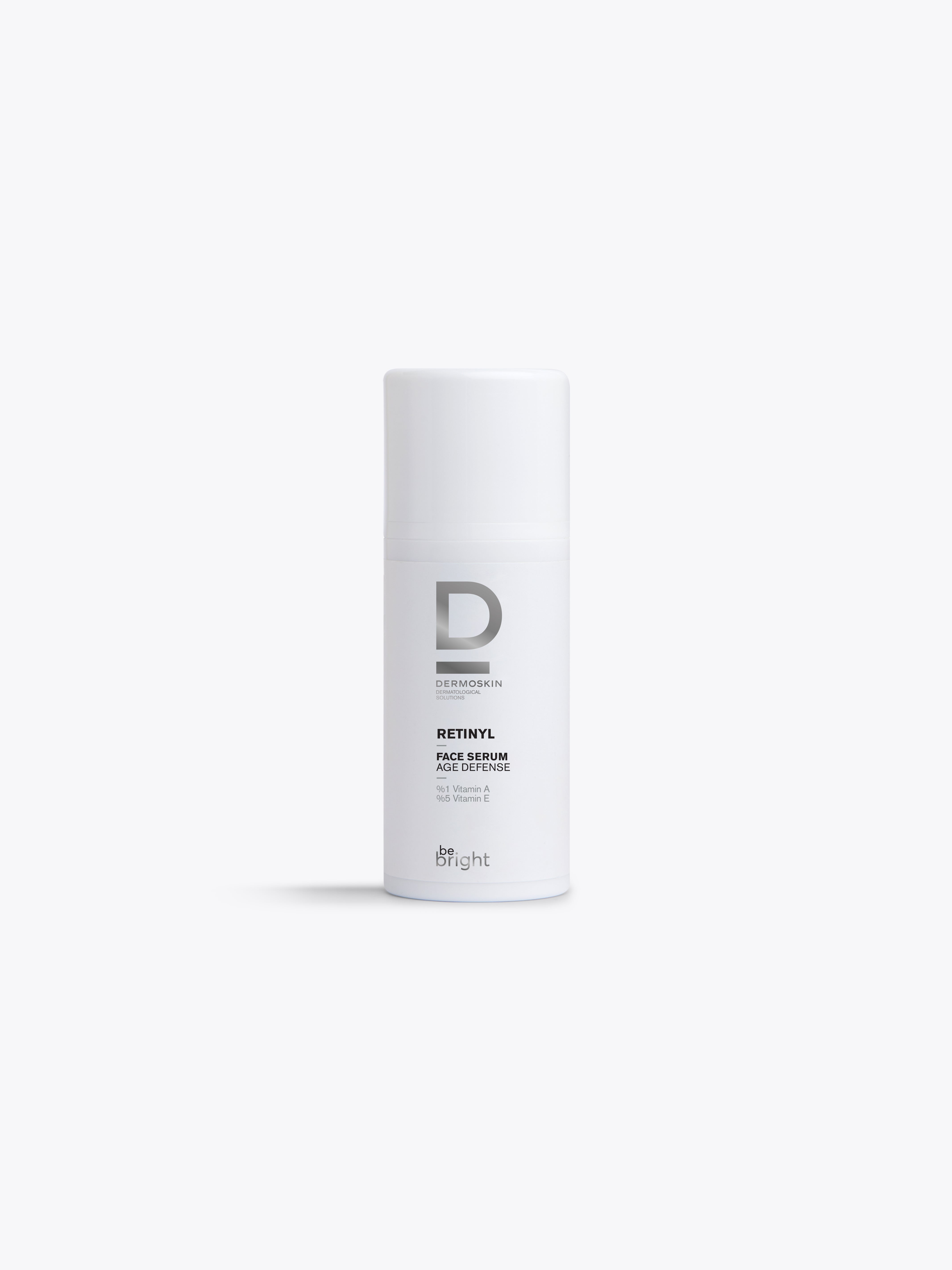 Be Bright Retinil Yüz Serumu Kırışıklık ve Leke Karşıtı 33 ML – Dermoskin